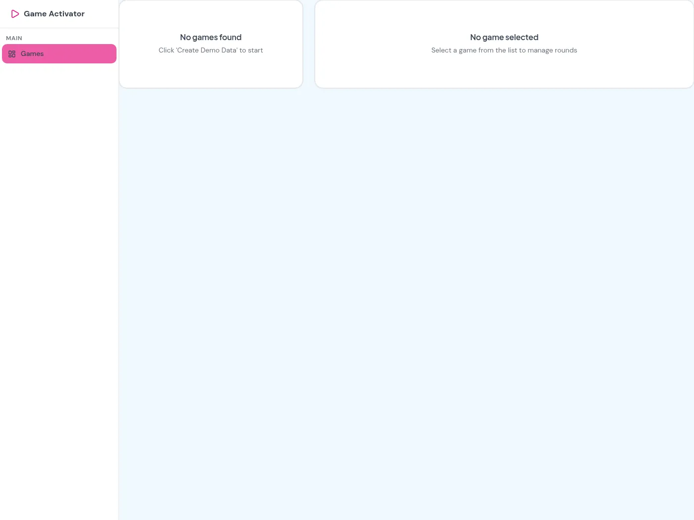 Game Round Activator