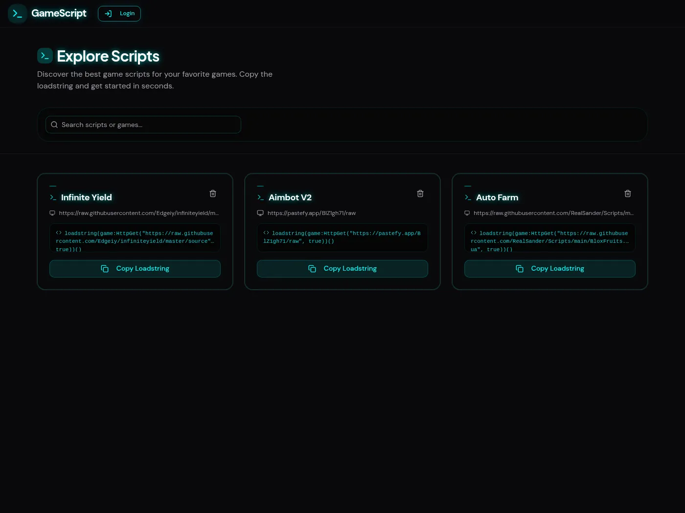 Game Script Loader