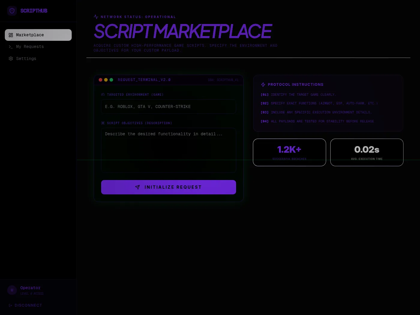 ScriptHub Gaming Market