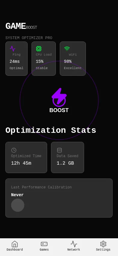 GameBoost Optimizer