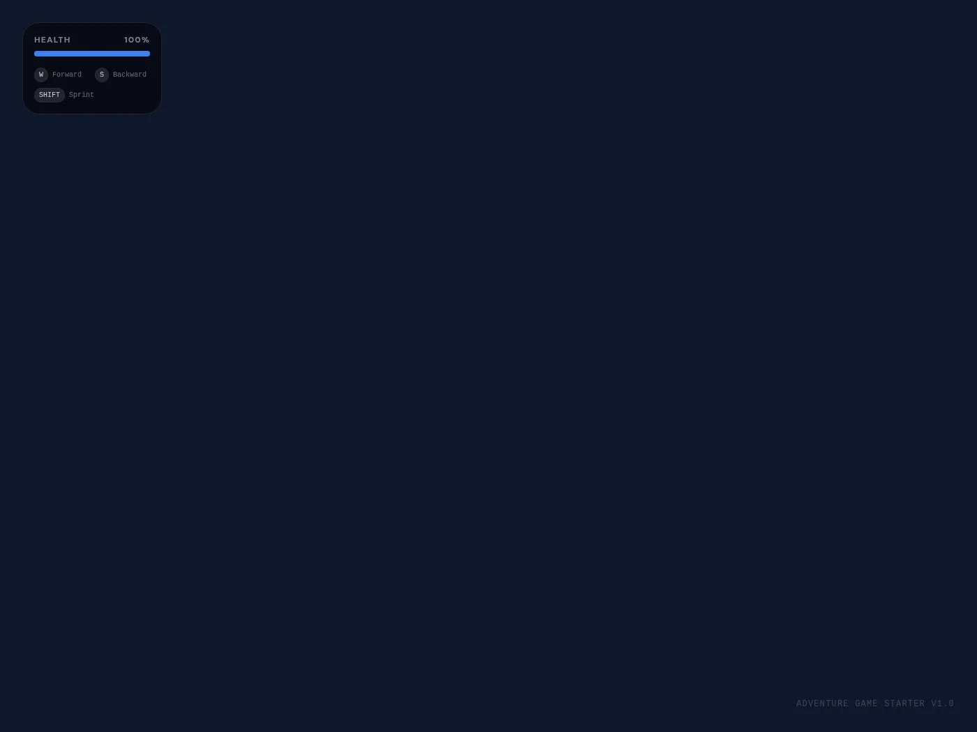 Adventure Game Starter