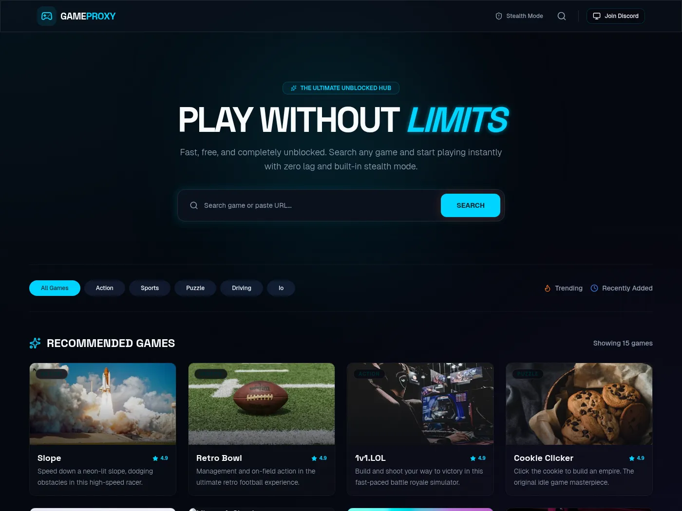 Game Unblocker Proxy