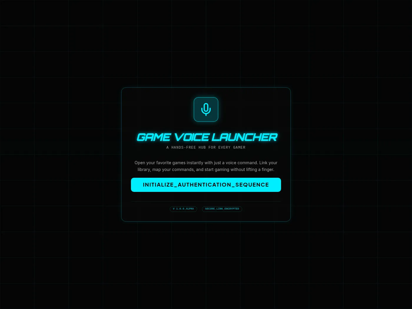 Game Voice Launcher