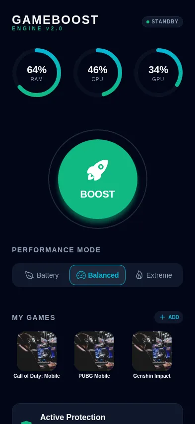 GameBoost Engine