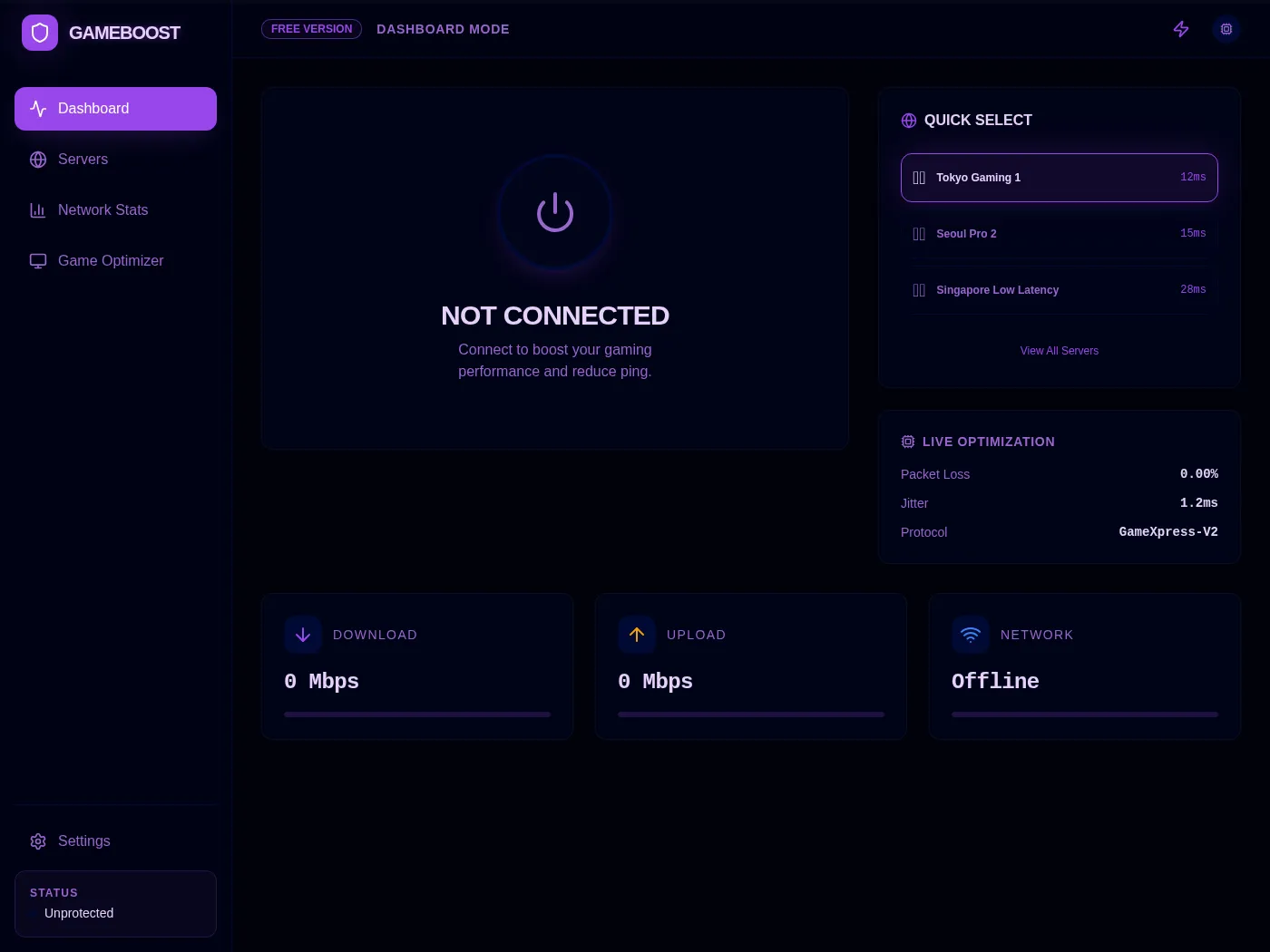 GameBoost VPN