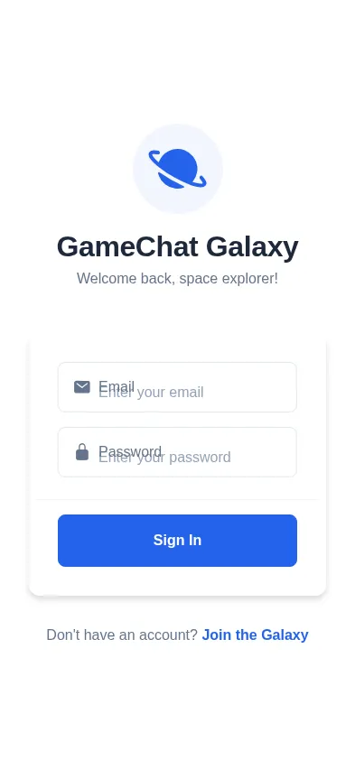 GameChat Galaxy