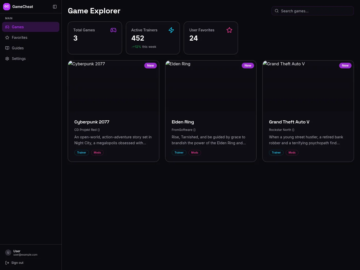 GameCheat Toolkit