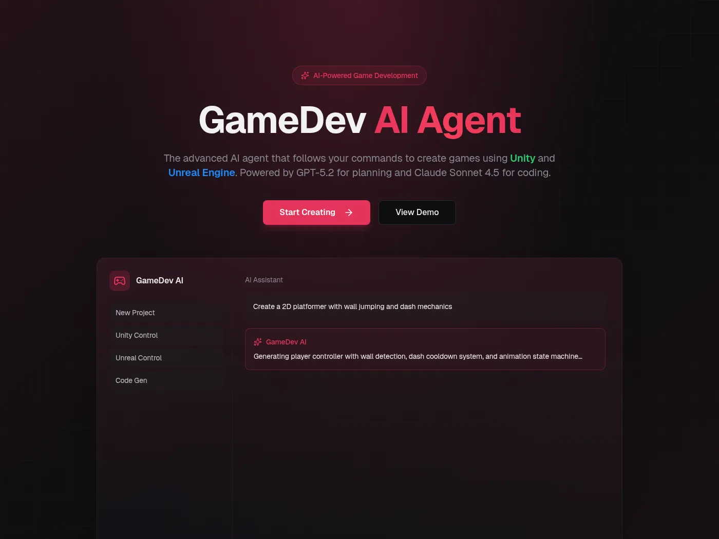 GameDev AI Agent