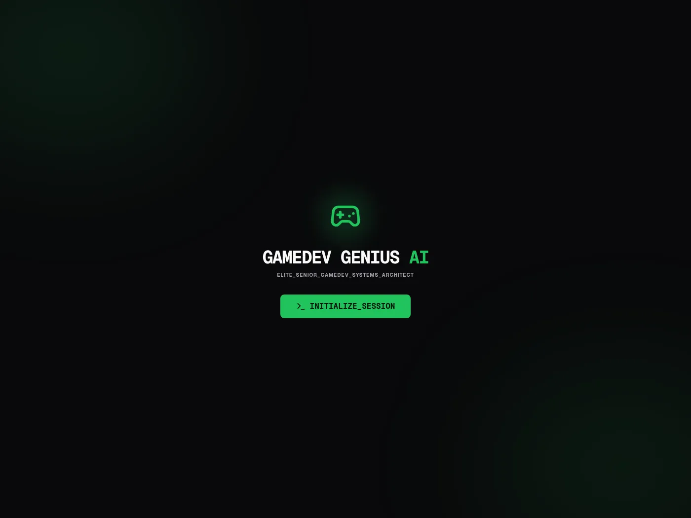 GameDev Genius AI