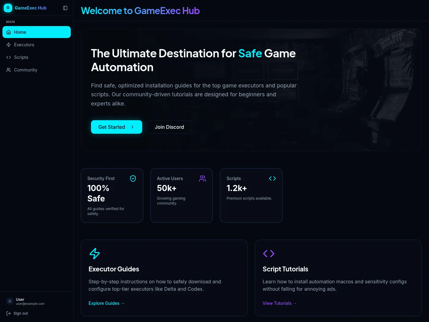 GameExec Hub
