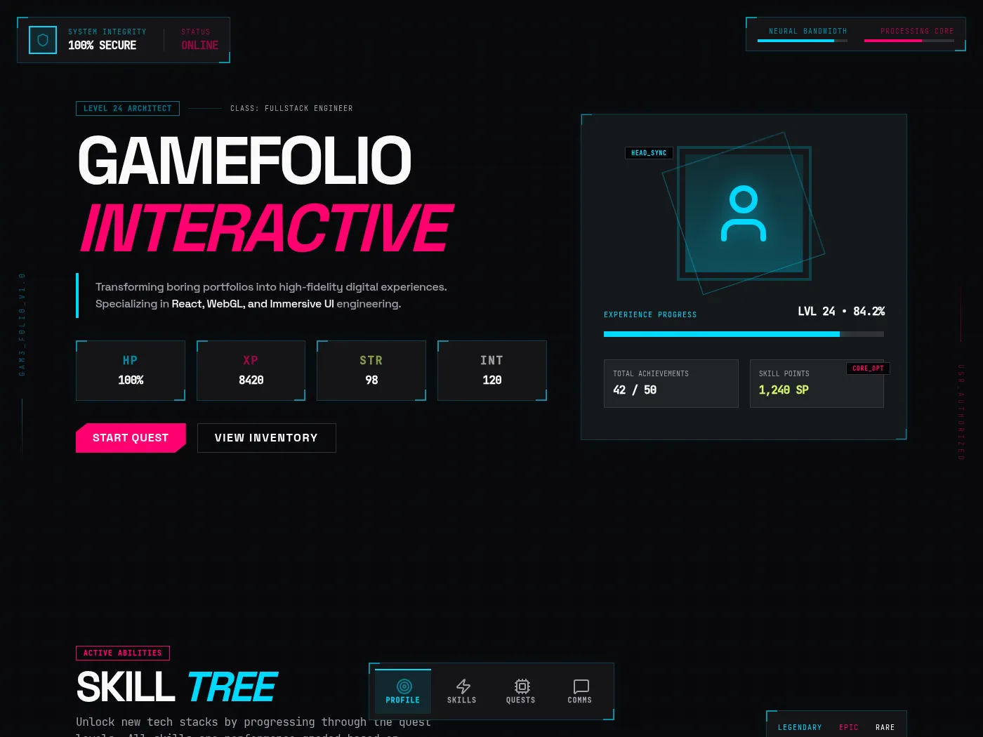 Gamefolio Interactive