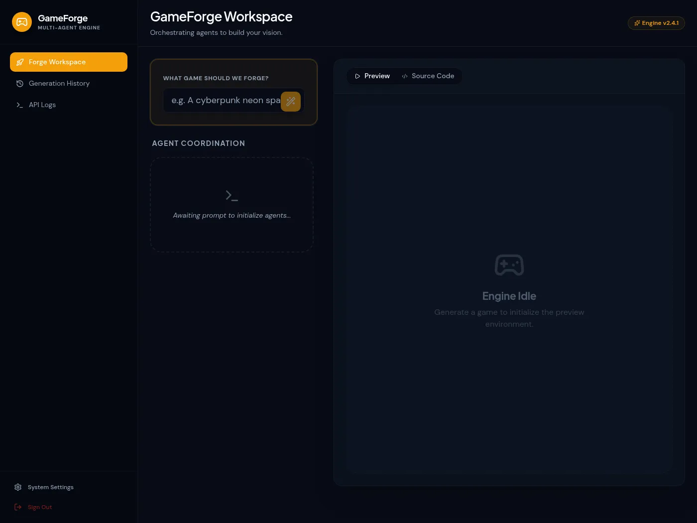 GameForge Agent