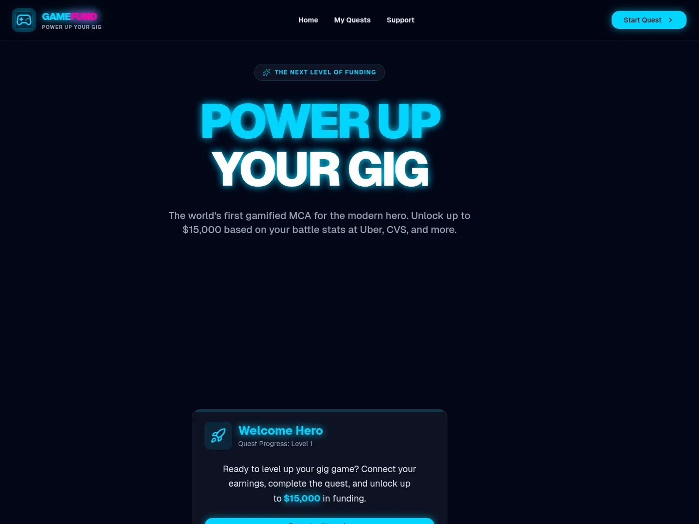 GameFund Portal