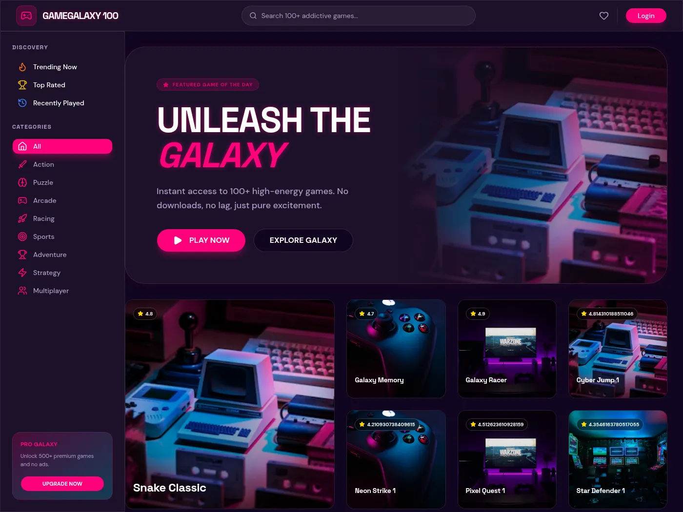 GameGalaxy 100