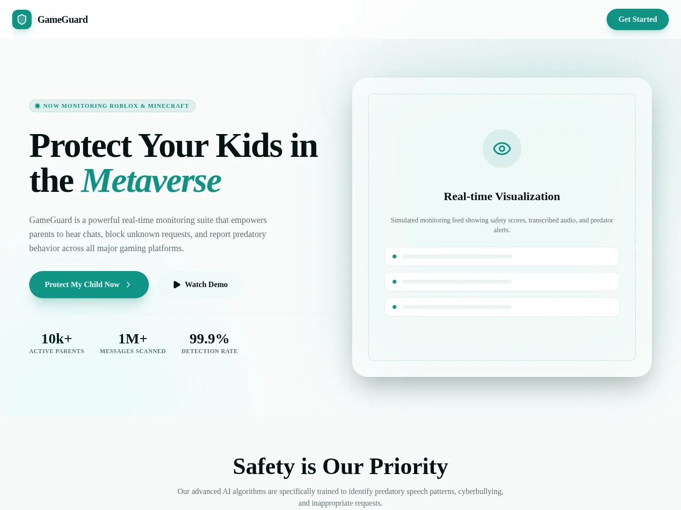 GameGuard Parent Portal