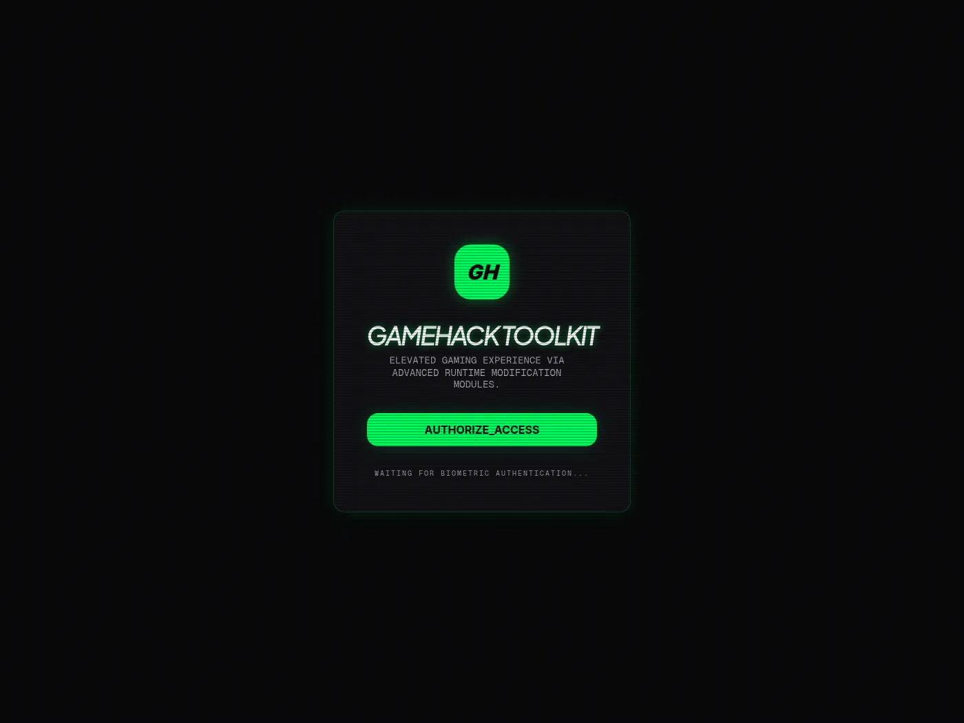 GameHack Toolkit