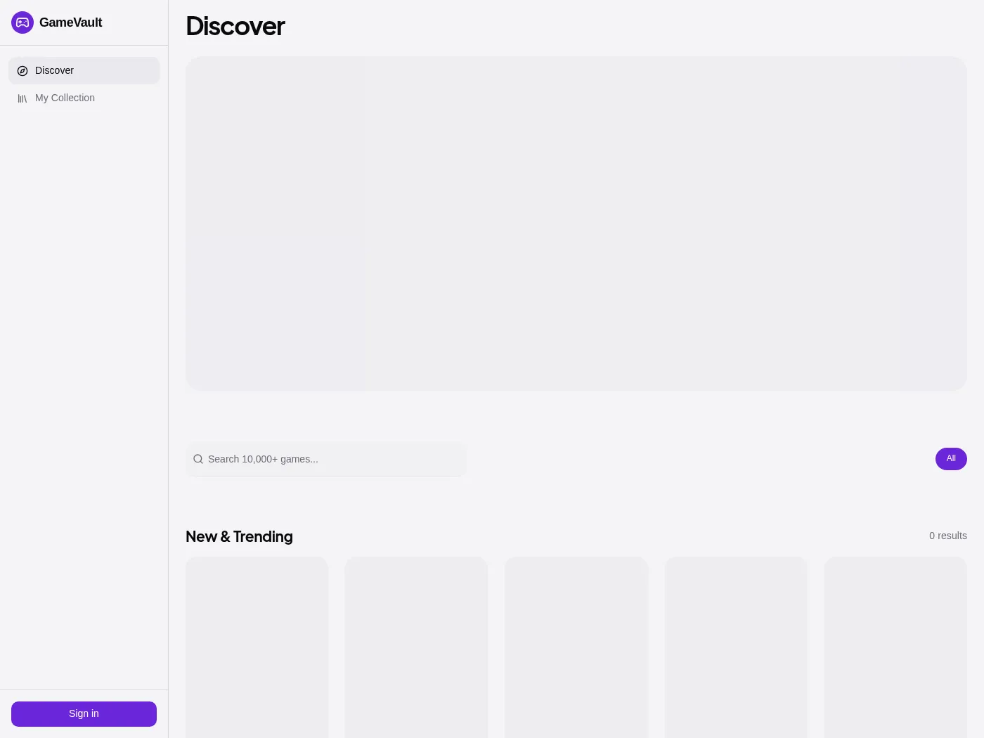 GameHub App