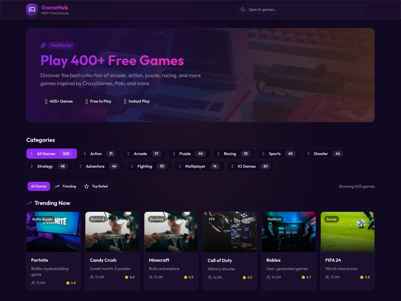 Ultimate GameHub