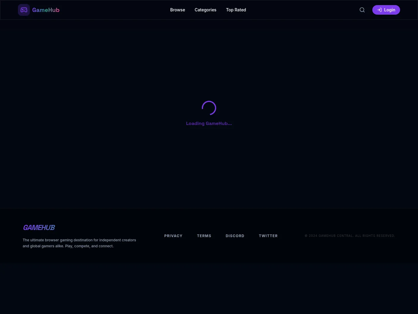 GameHub Central