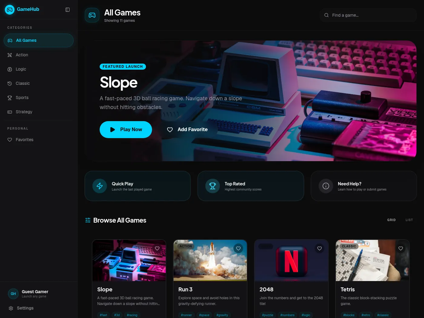 GameHub Launcher