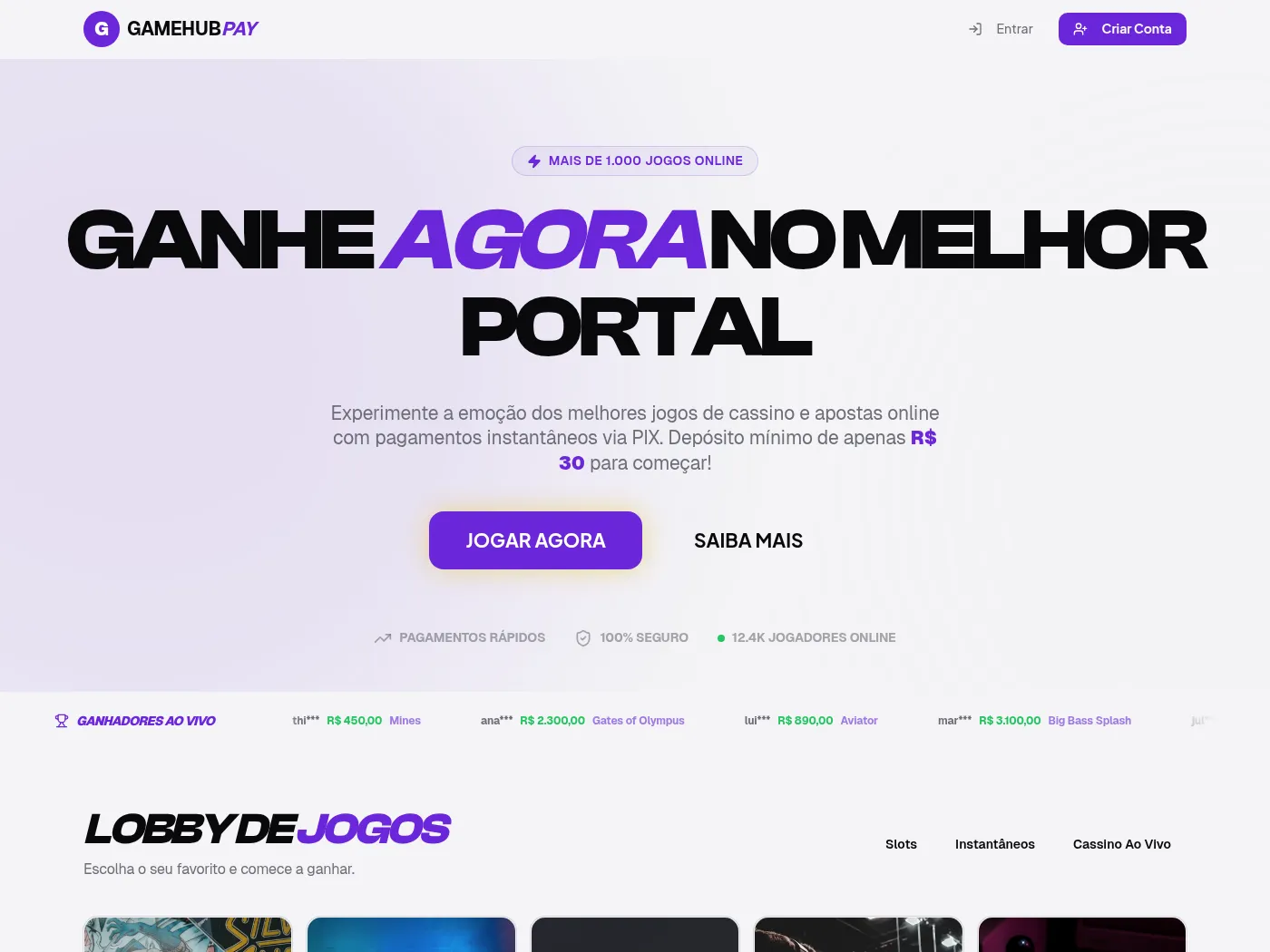 GameHub Pay Portal