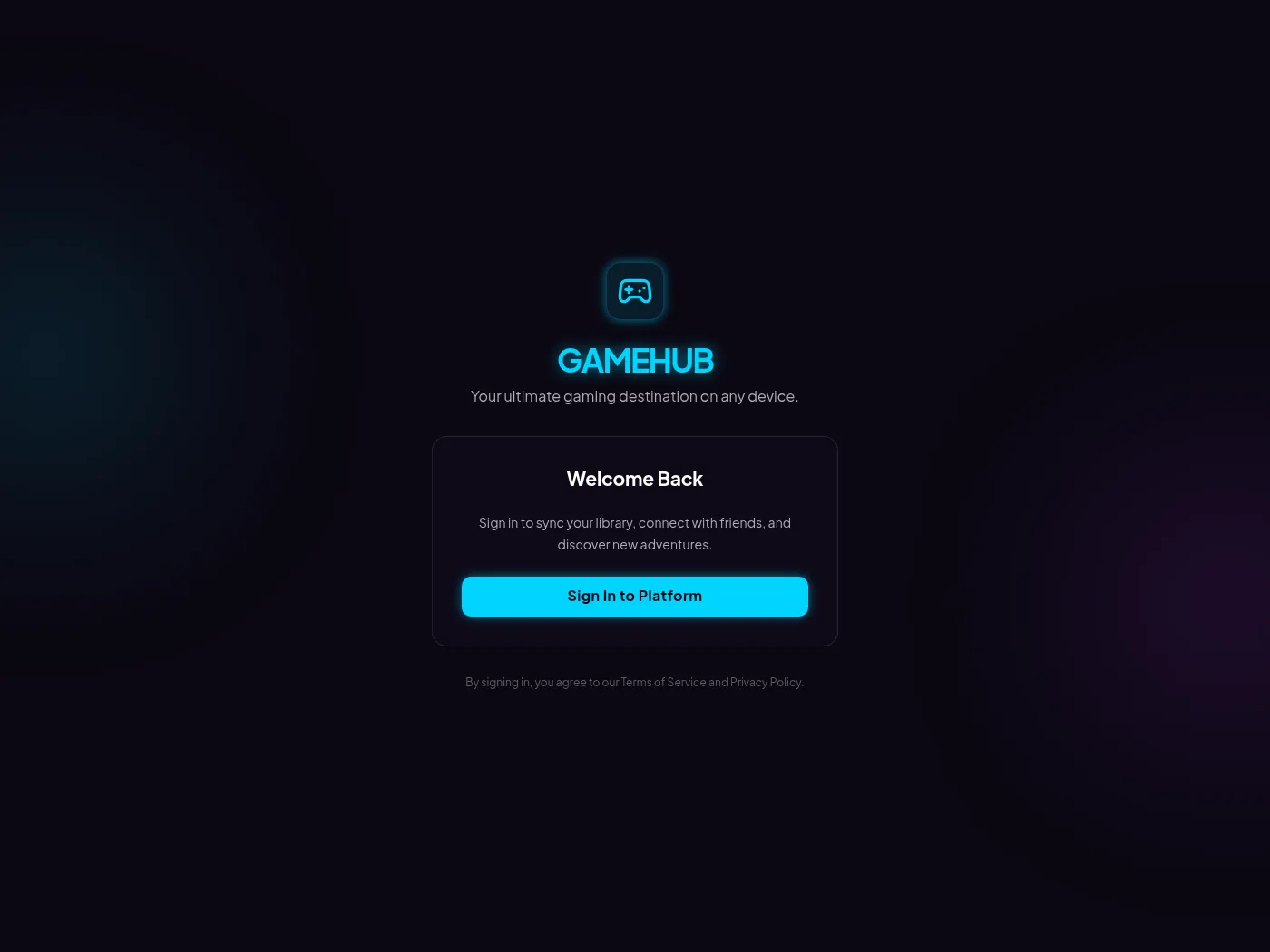 GameHub Multiplatform