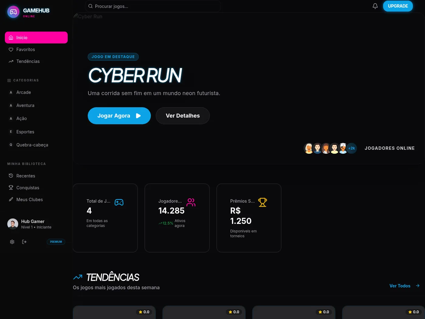 GameHub Online