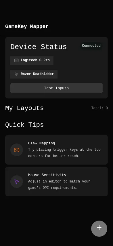 GameKey Mapper Mobile