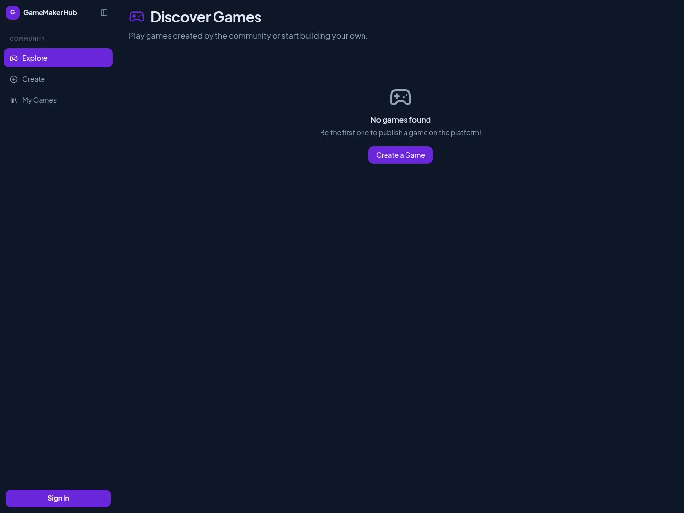 GameMaker Social Hub