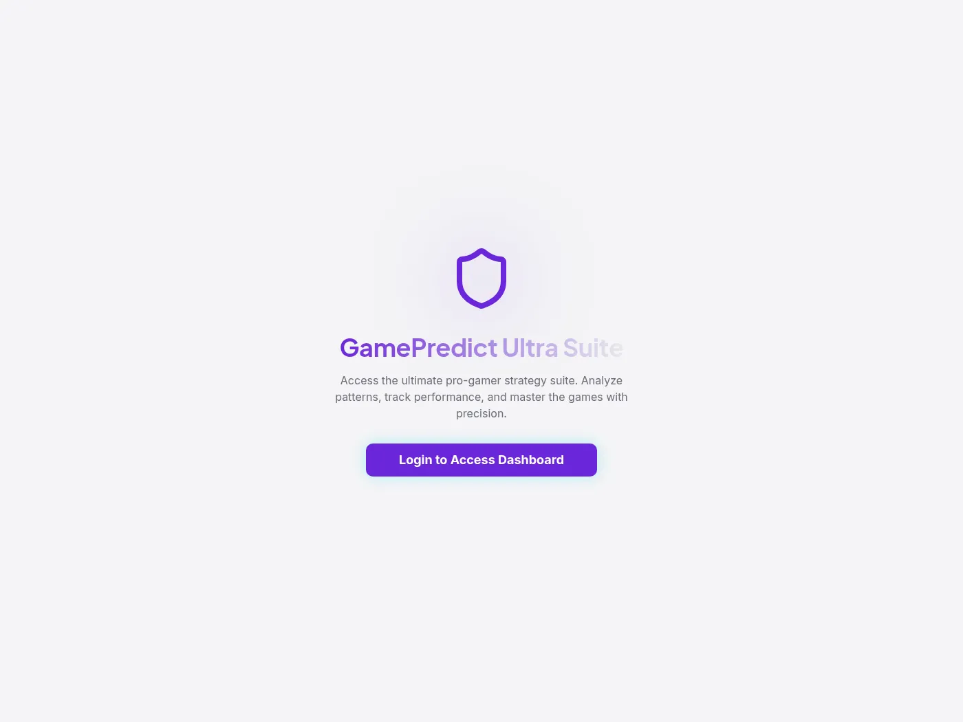 GamePredict Ultra Suite
