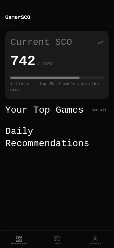 GamerSCO Mobile Guide