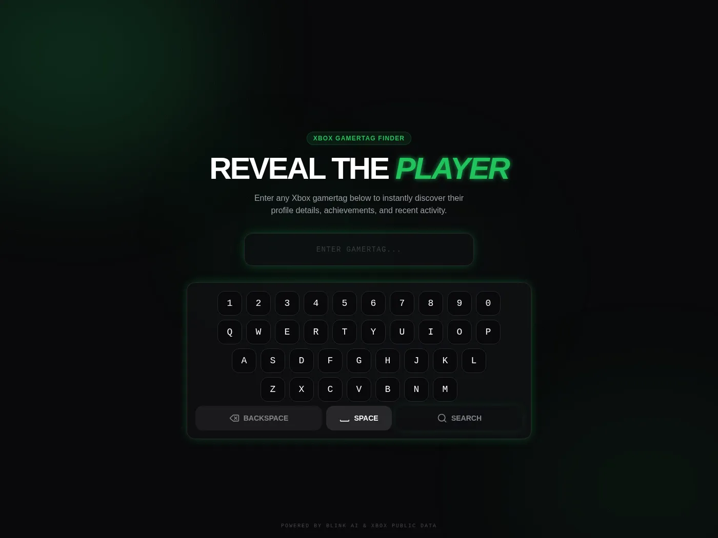 Gamertag Info Finder