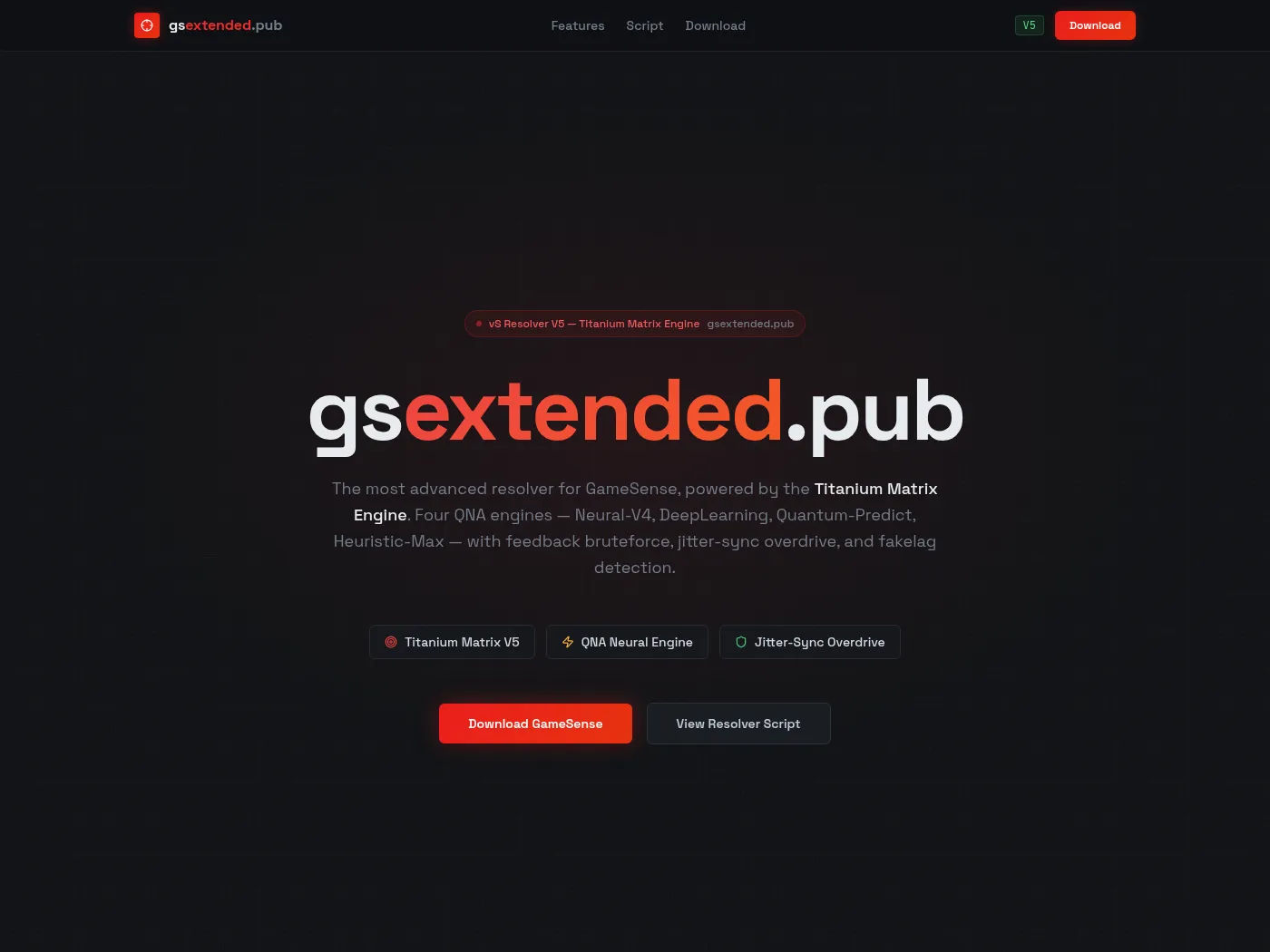 GameSense Resolver Lua