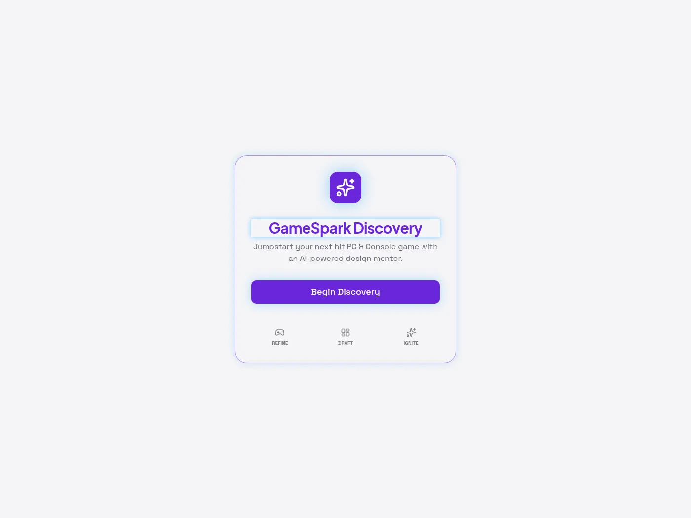GameSpark Discovery