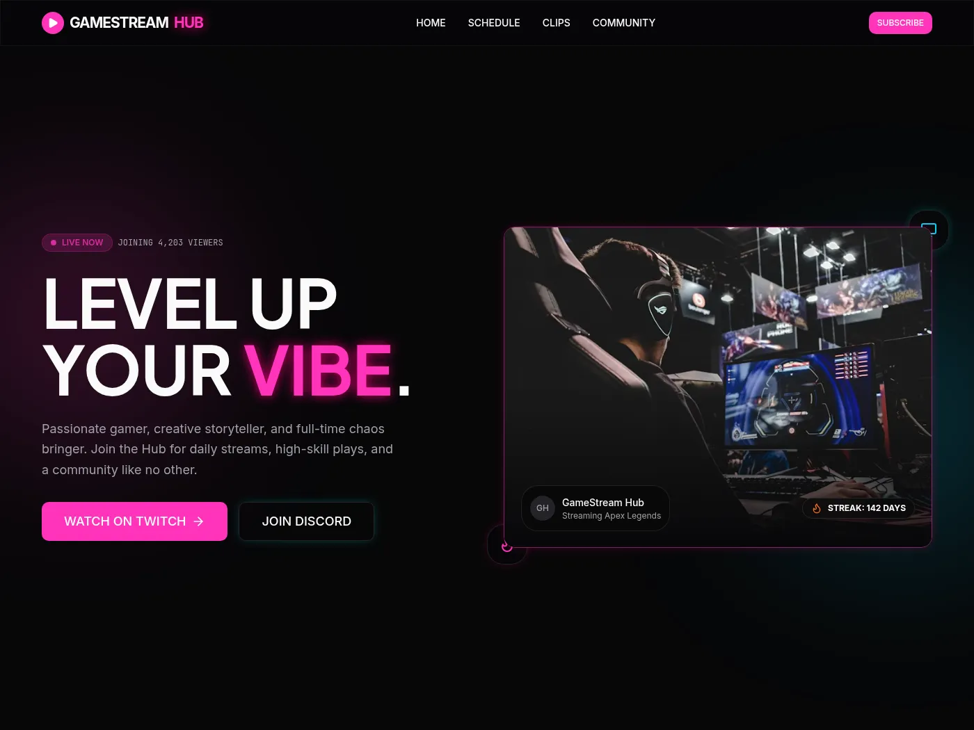 GameStream Hub