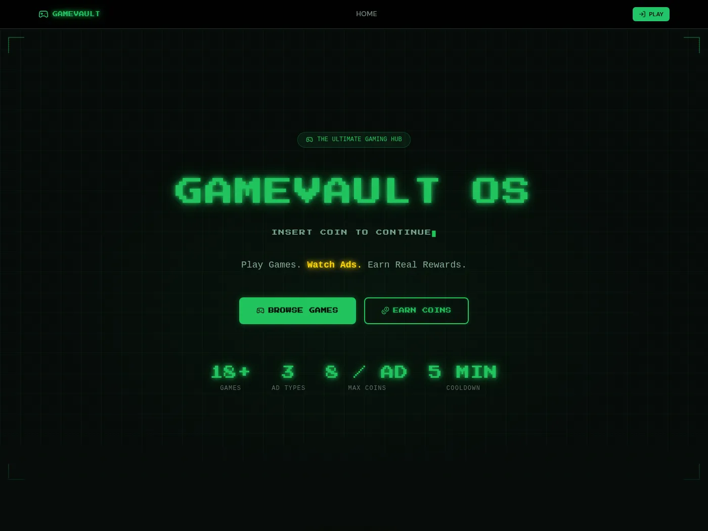GameVault OS