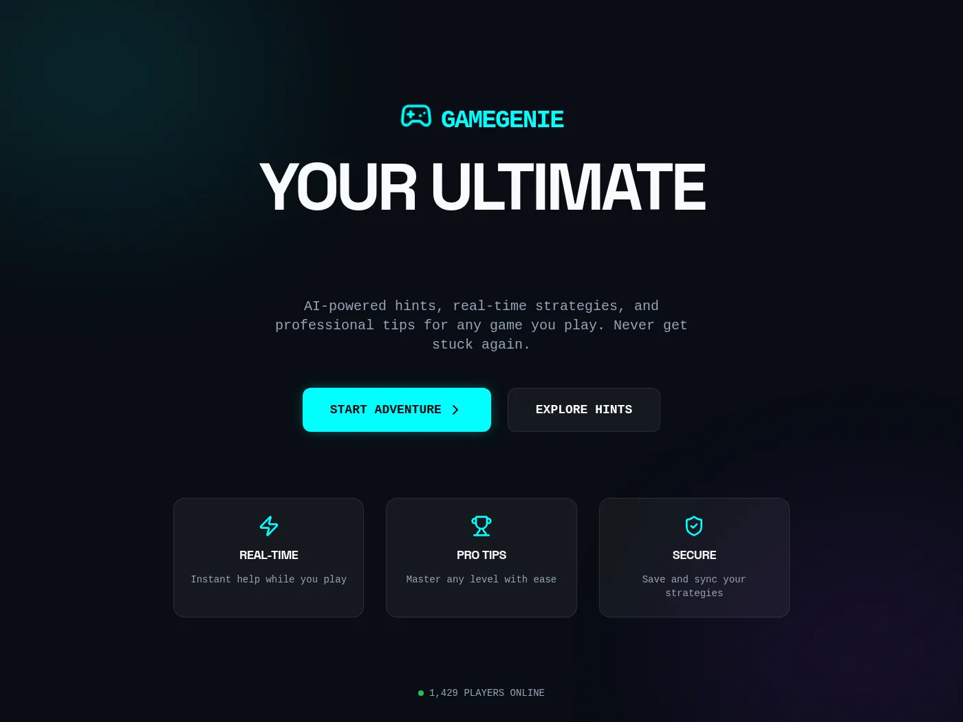 GameGenie Assistant