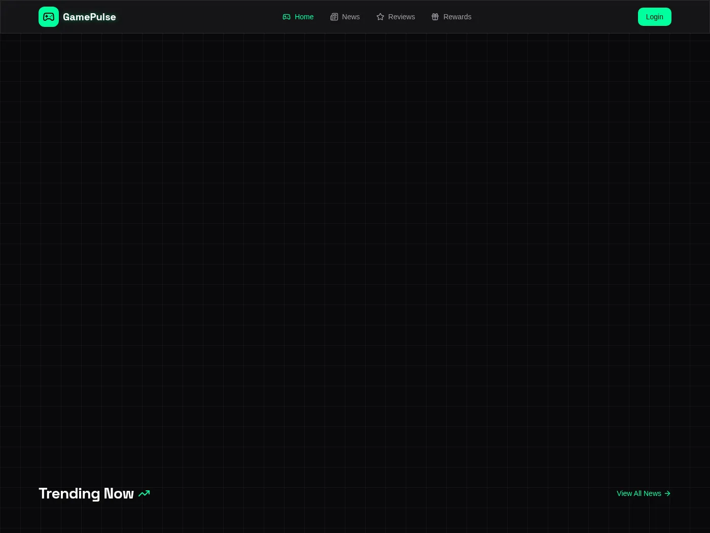 GamePulse News Portal