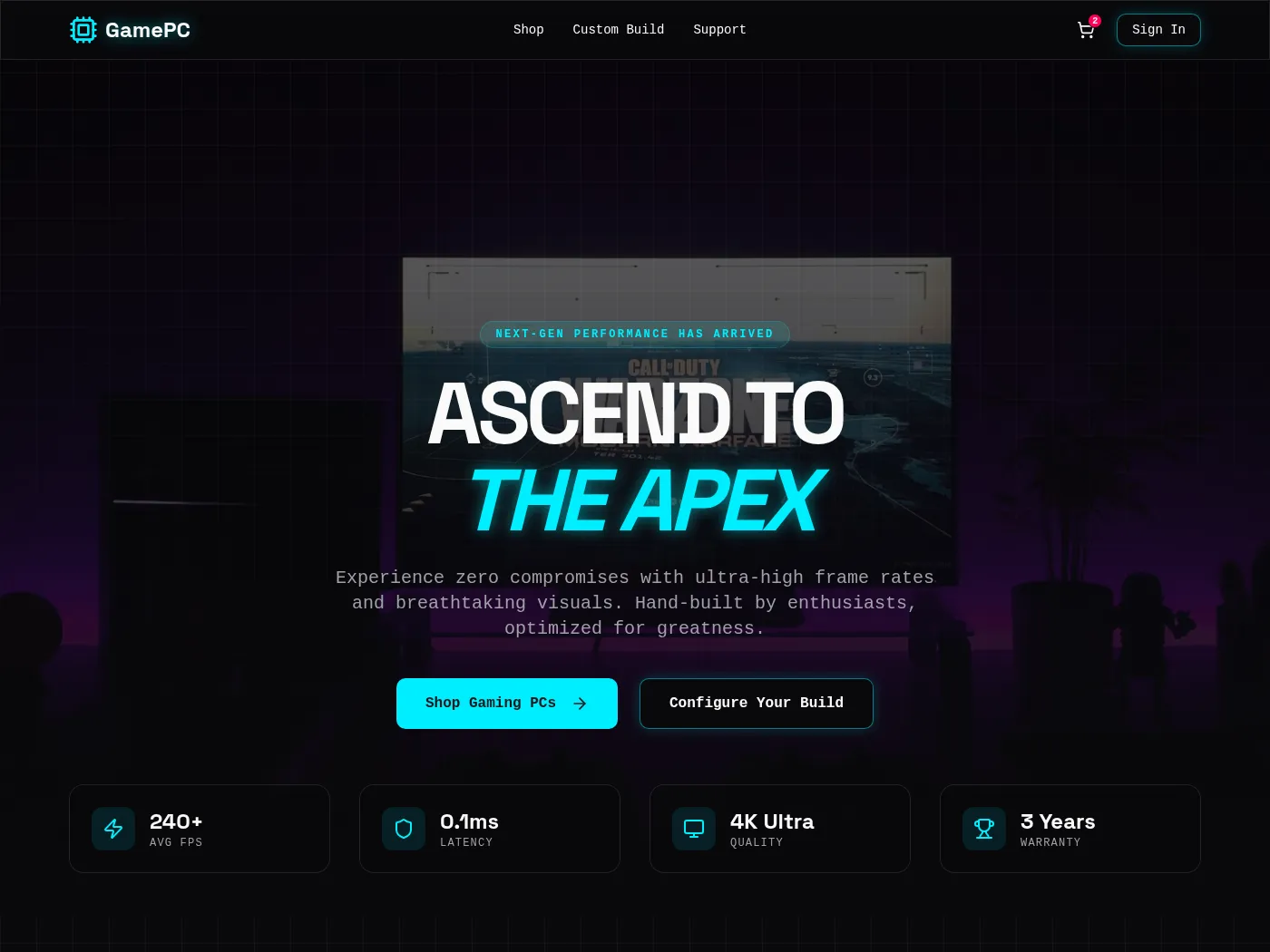 GamePC Storefront