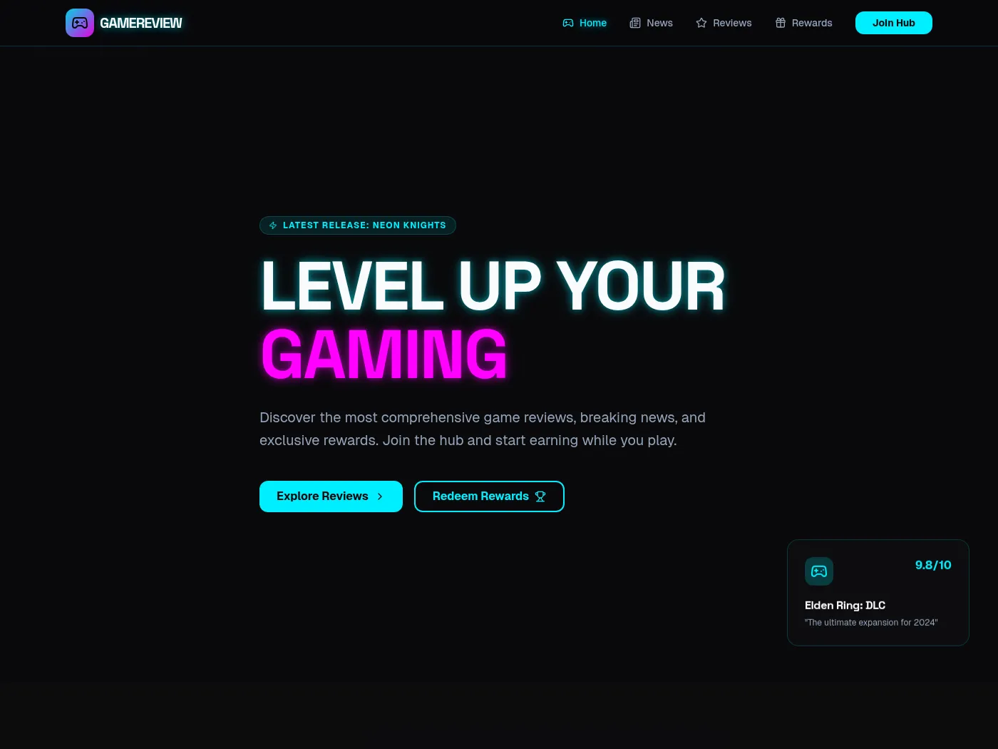 GameReview Hub