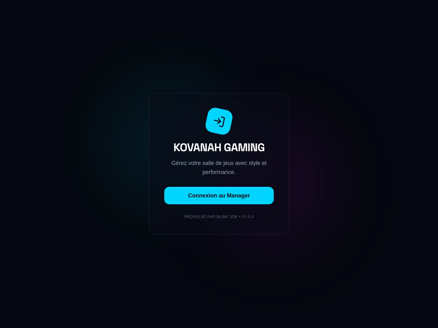 KOVANAH GAMING Manager