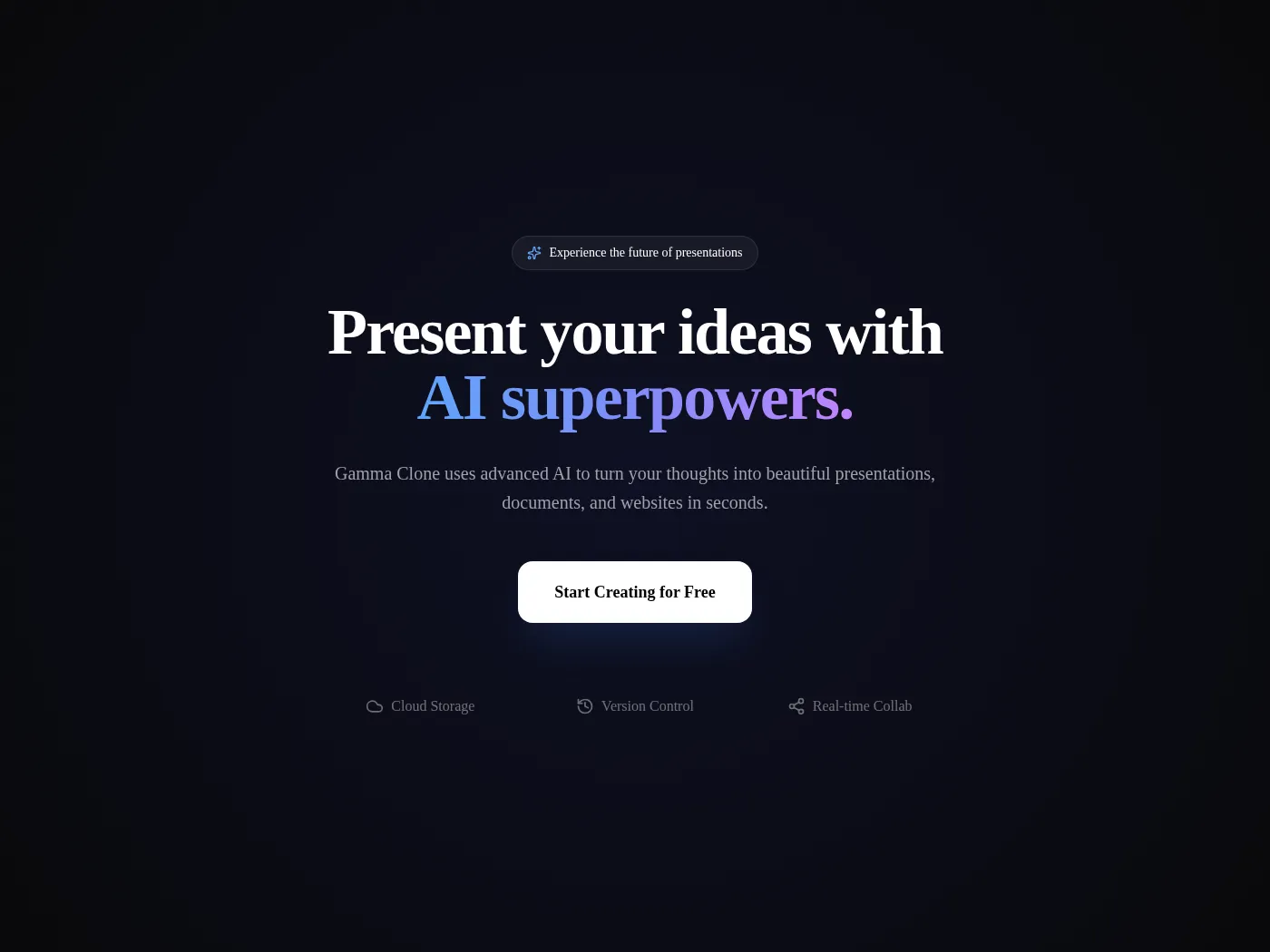 GammaApp Clone
