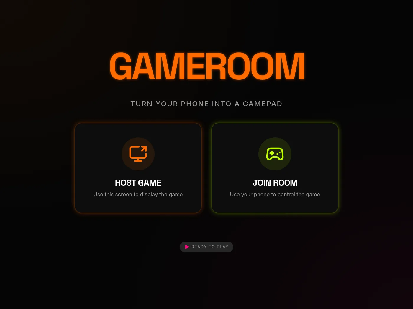 GameRoom Remote