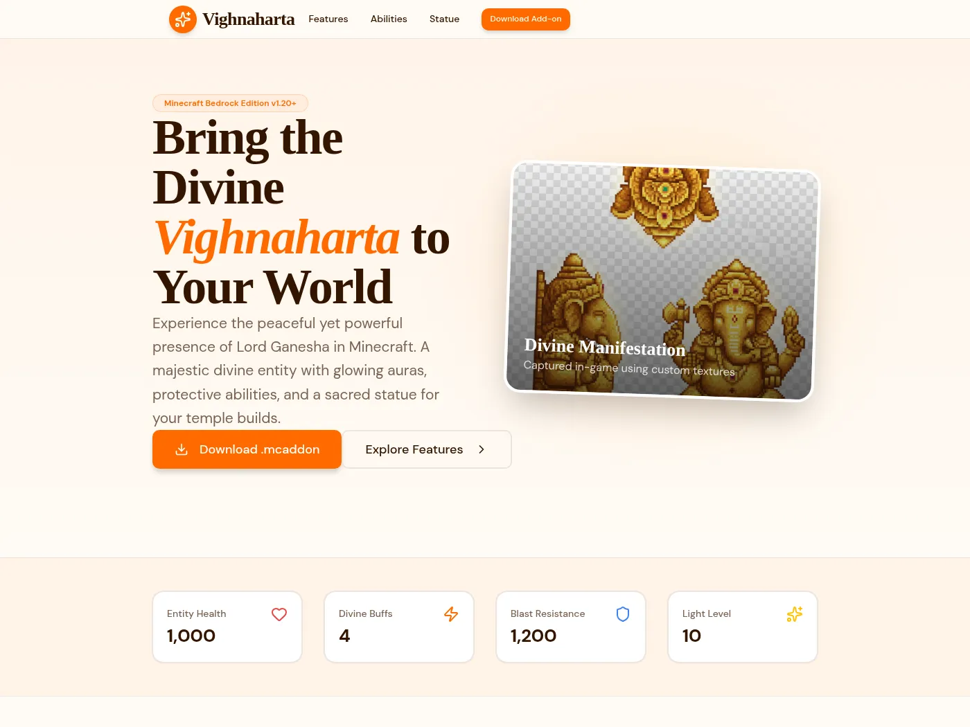 Divine Ganesha Add-on