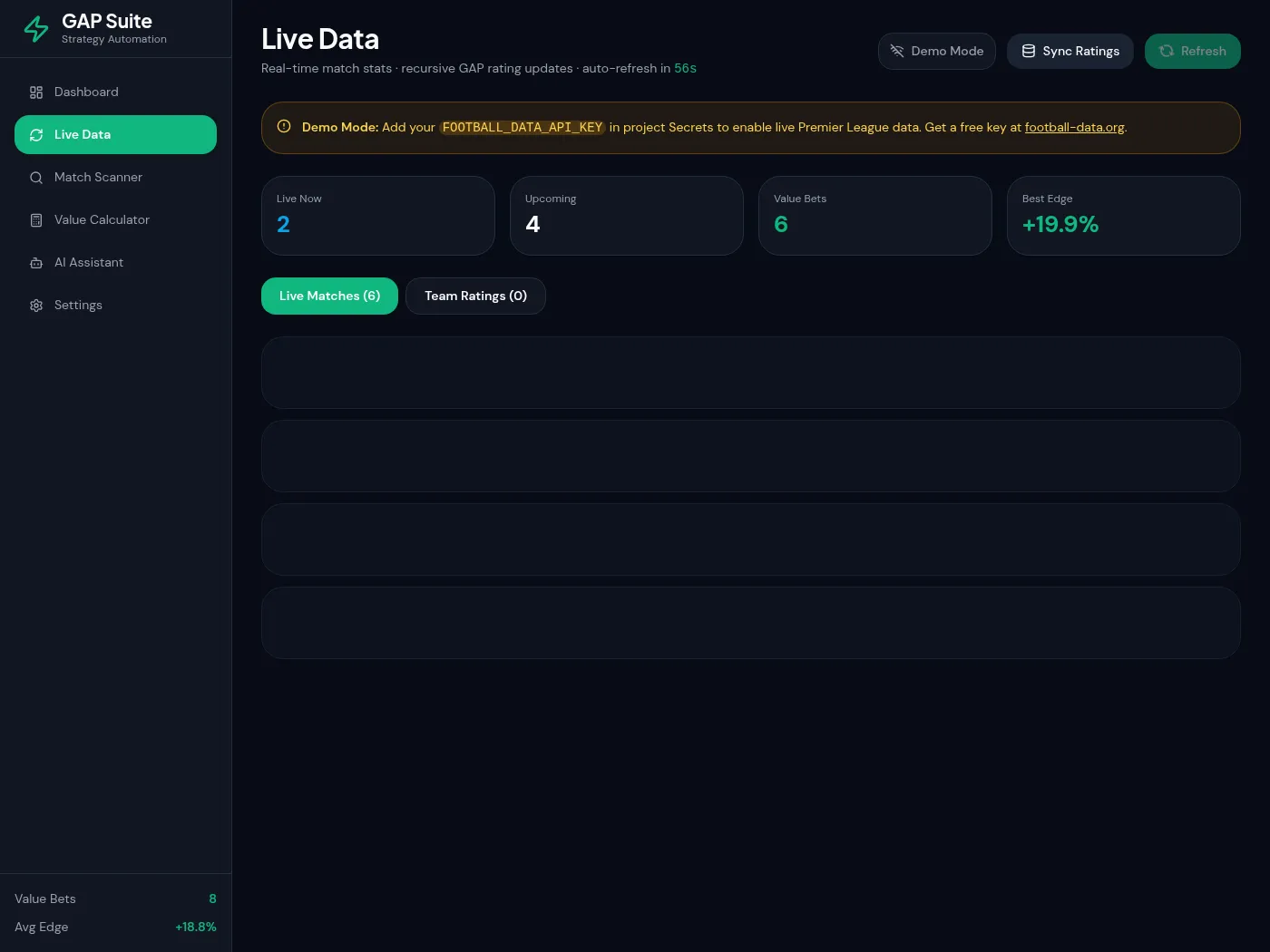 GAP Strategy Automation Suite