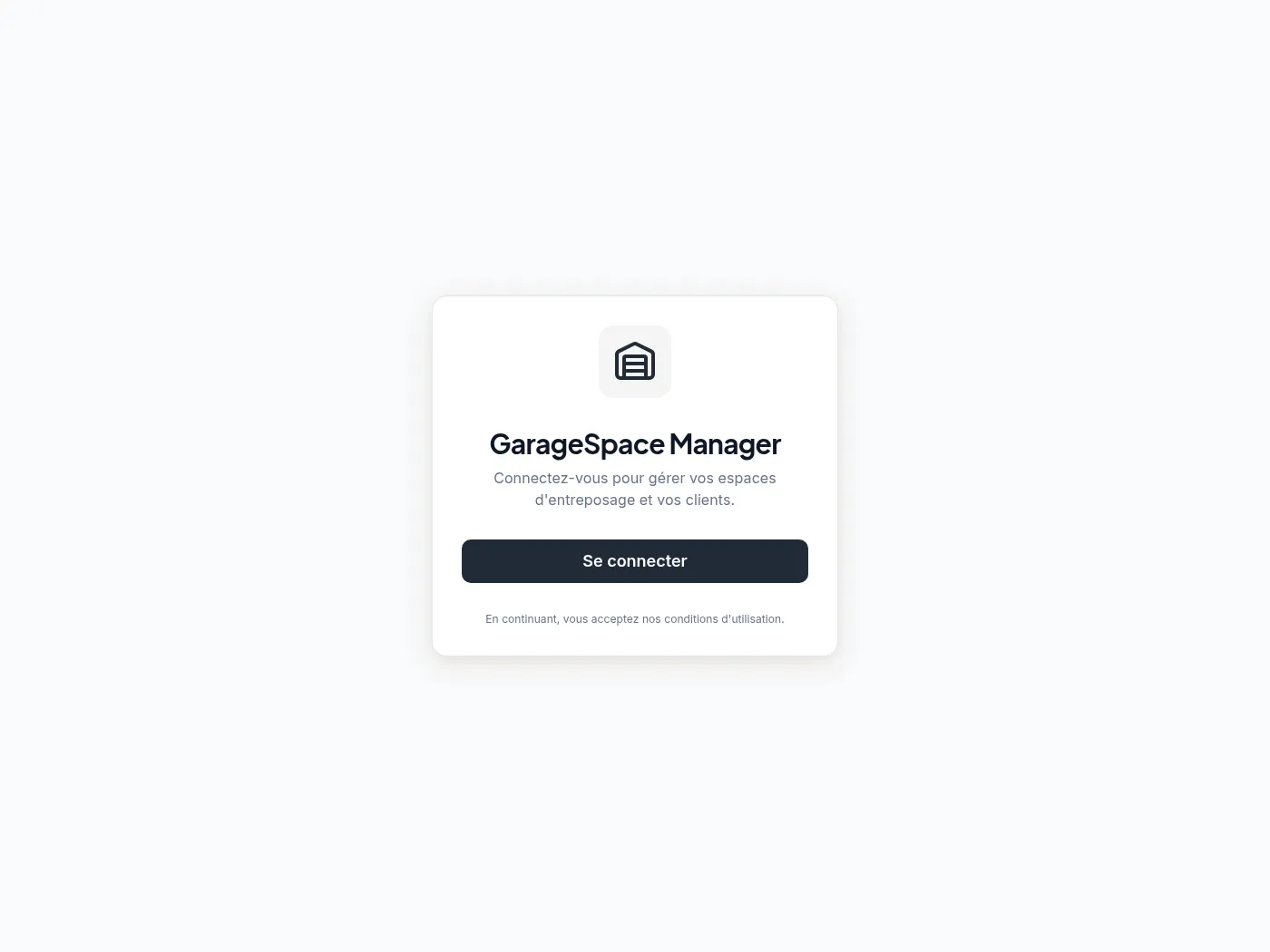 GarageSpace Manager
