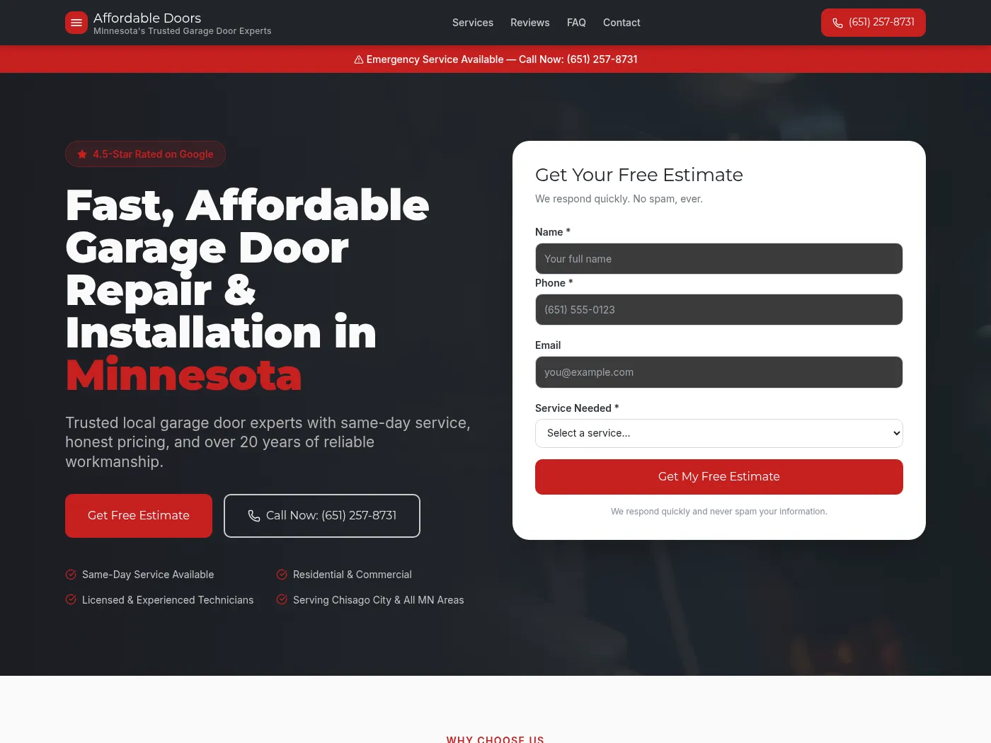 Garage Door Booster