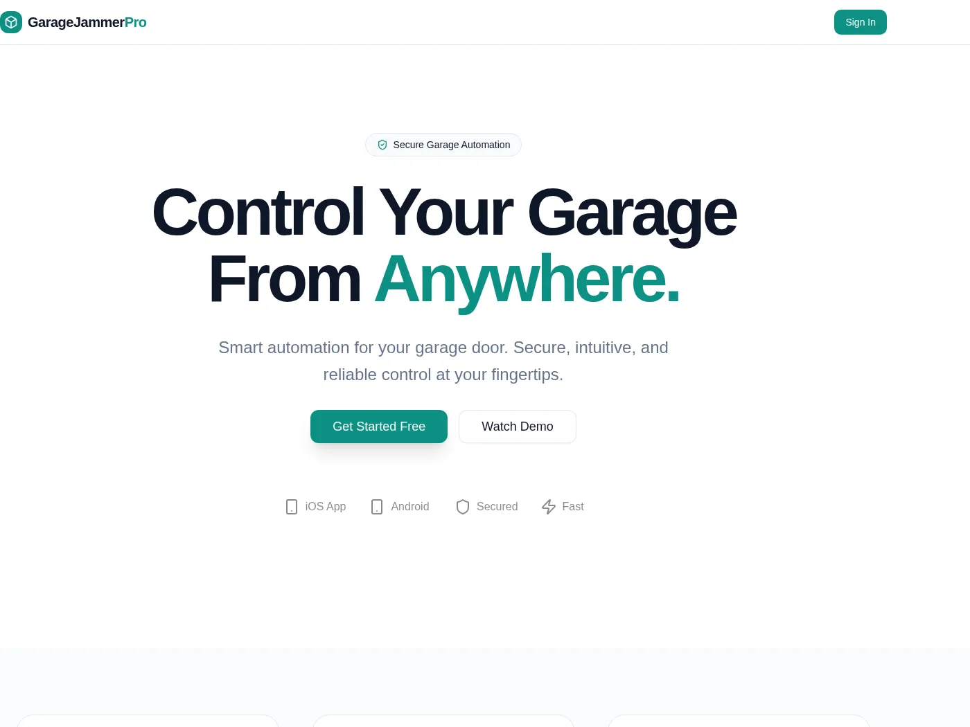 GarageJammer Pro