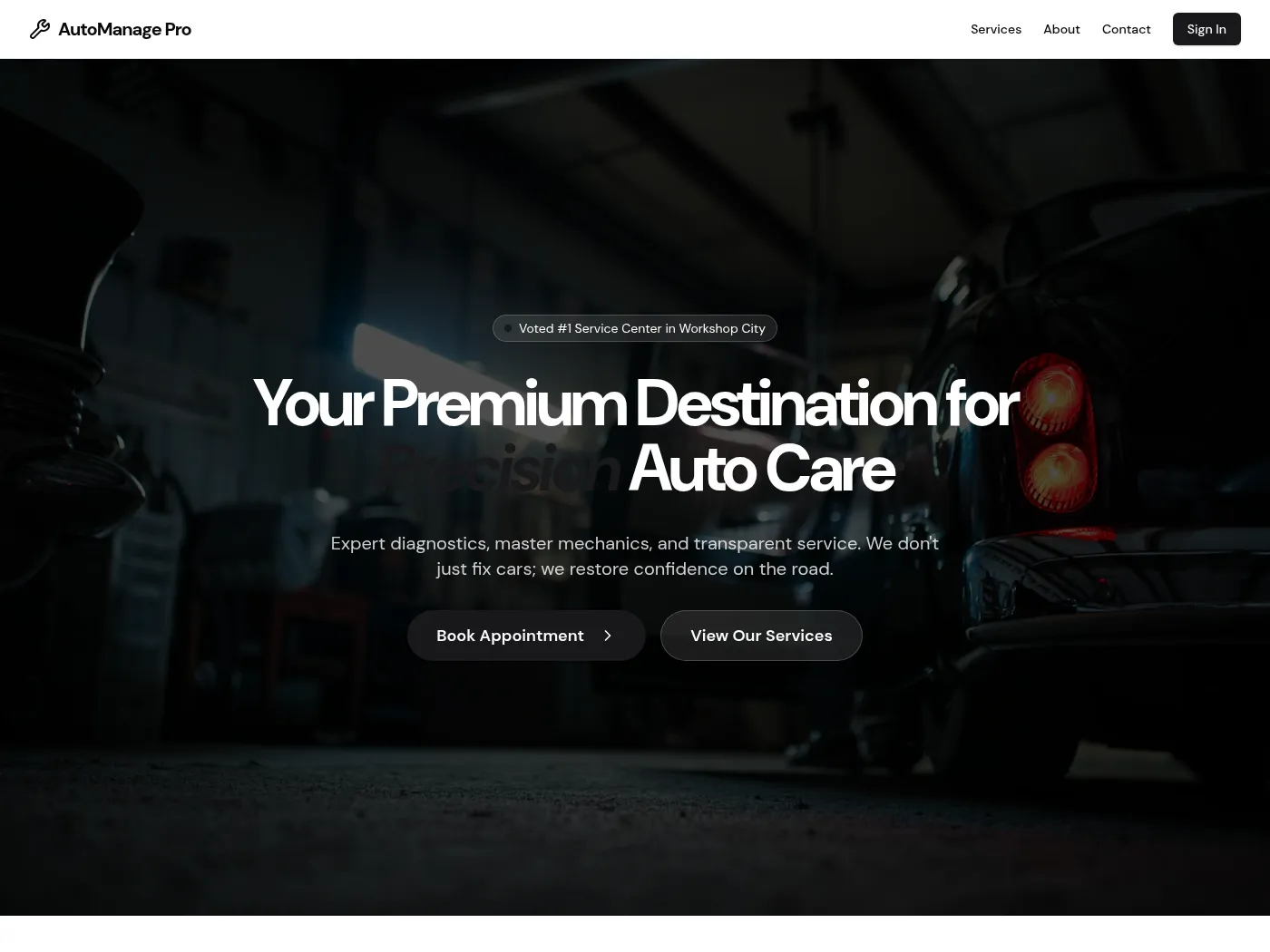 AutoManage Pro Platform
