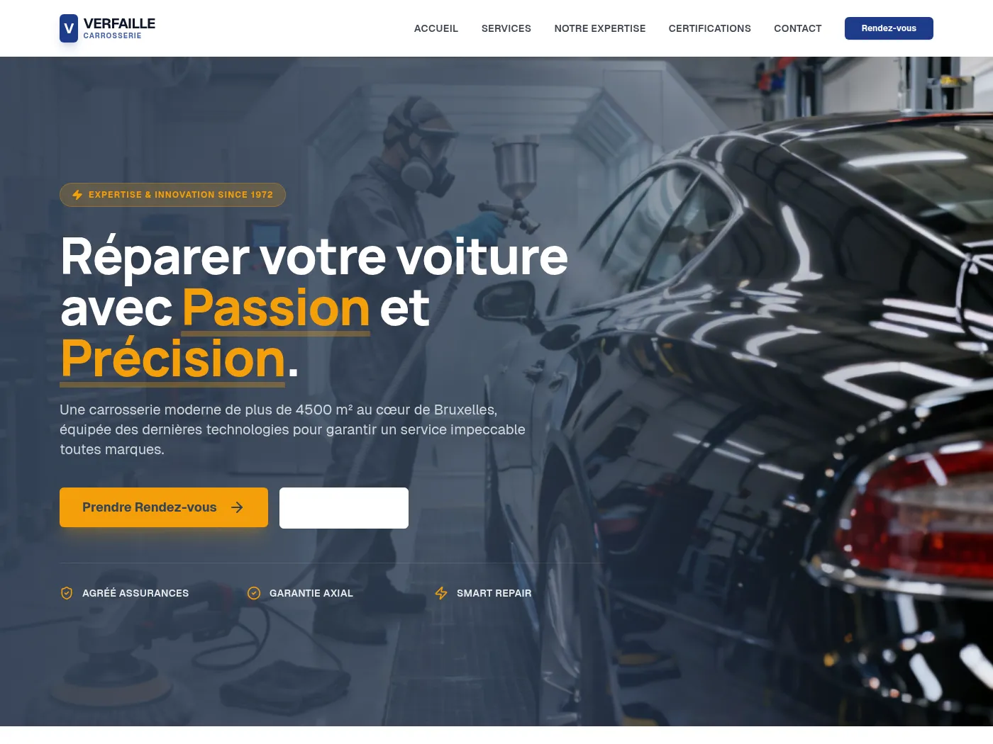 Garage Carrosserie Vitrine